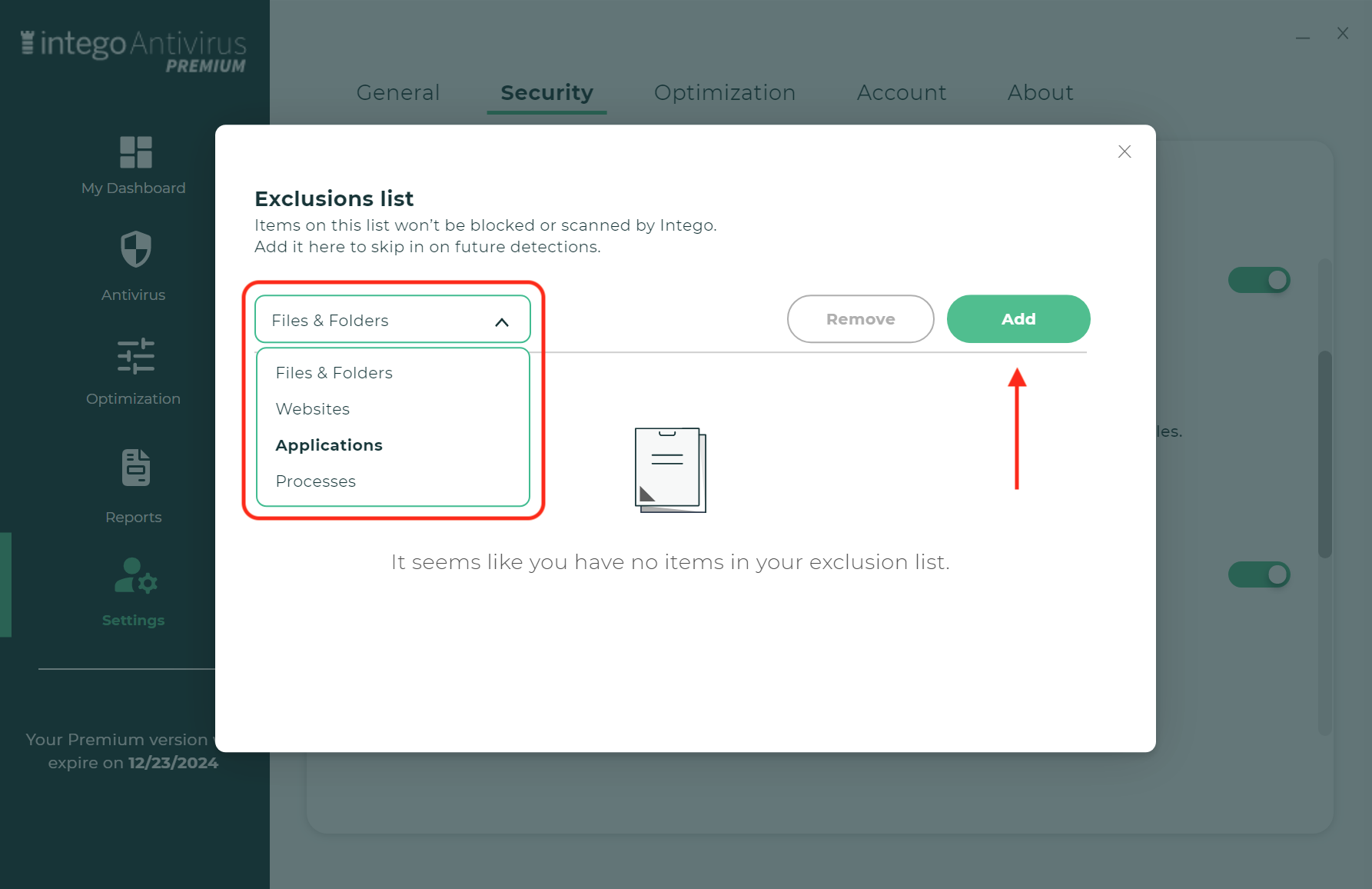 How to Exclude Items From Scans – Intego Support